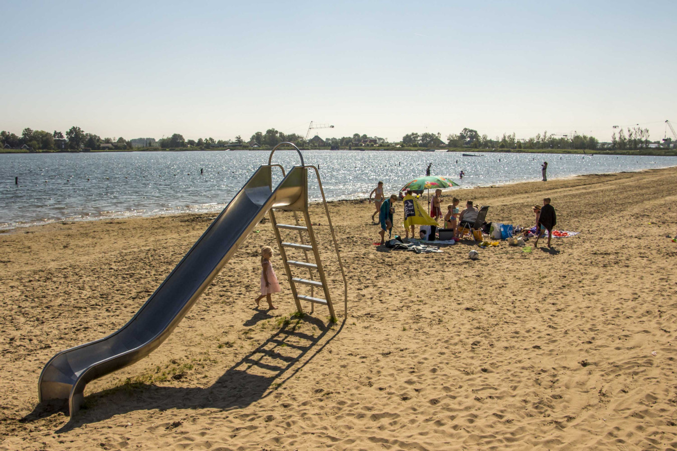 Park en strand van Luna